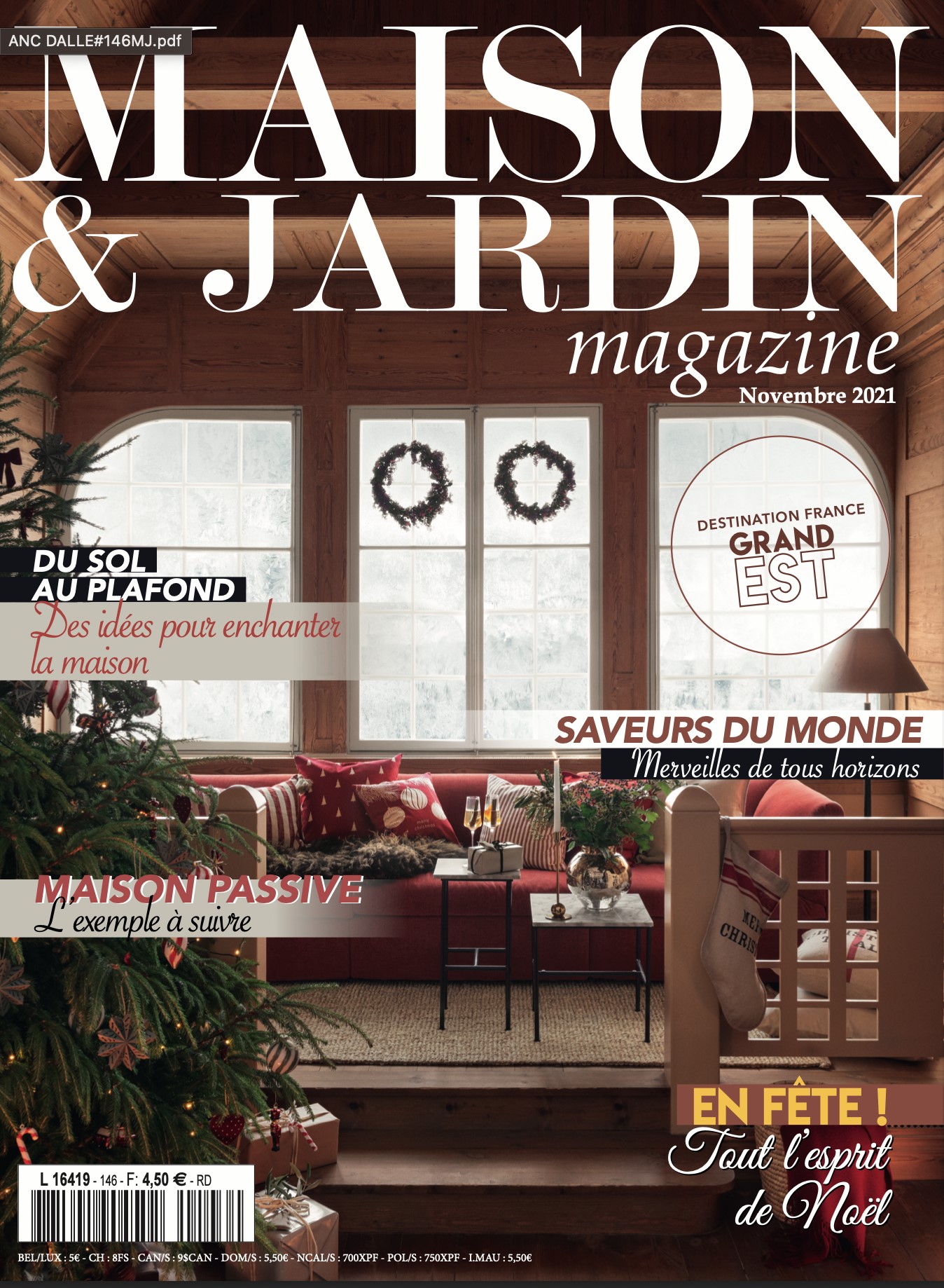 Maison & Jardin magazine - ANC DALLE